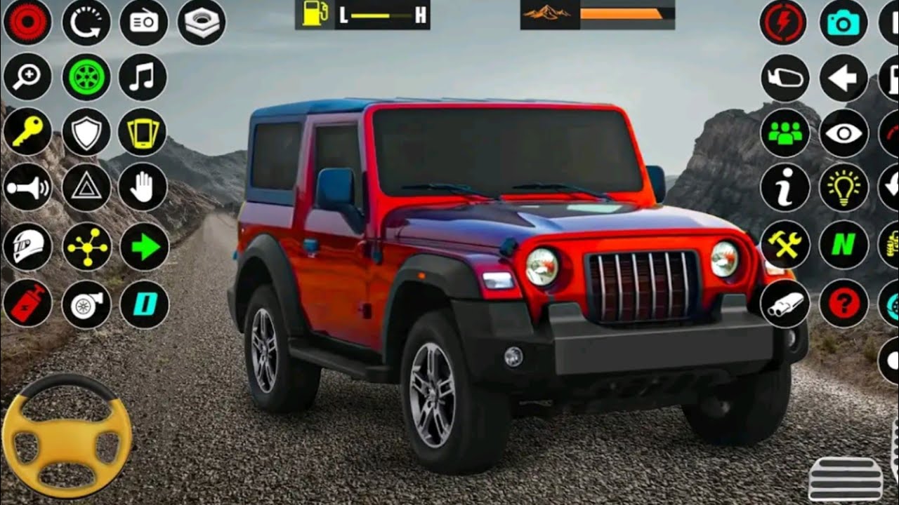 Offroad SUV: 4x4 Thar Game TX Gameplay THAR CAR OFFROAD - YouTube