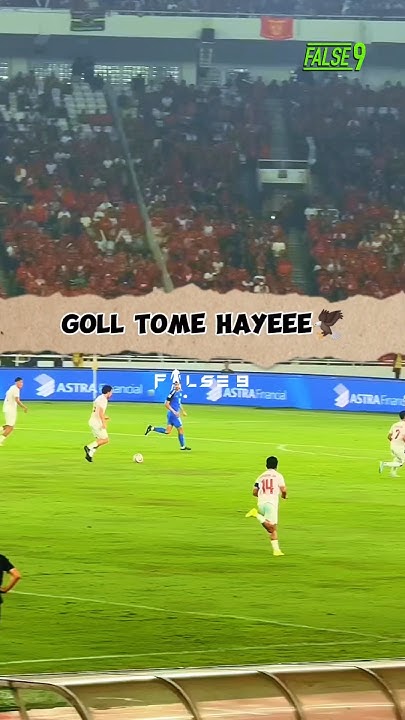 Thom Haye Roket Gol Vs Filipina 🚀 #thomhaye #indonesiavsfilipina #goals #timnasindonesia #shorts ...