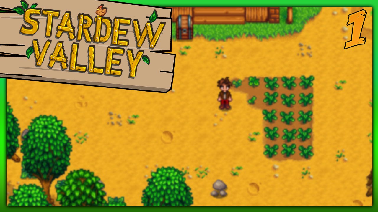 Stardew Valley- Episode 1- Flirtatious Farmer!(Stardew Valley Gameplay ...