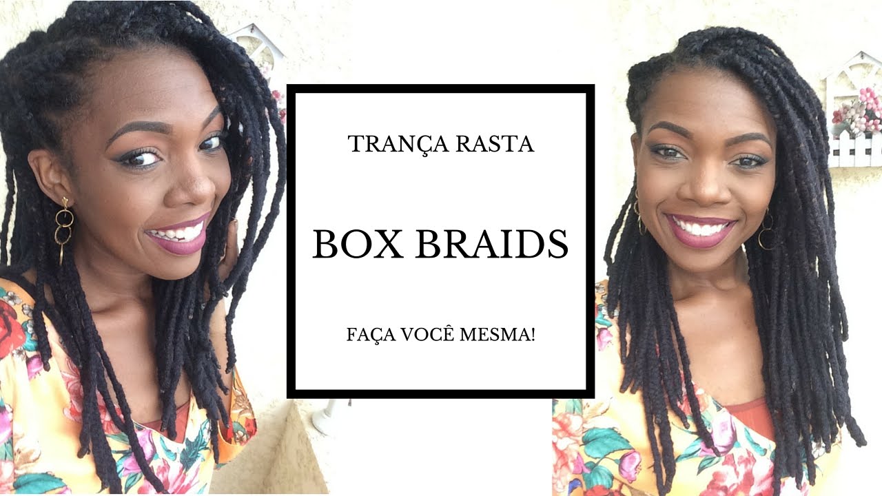 Trança Rastafari (Box Braids) Como Fazer? | Paloma Calado - YouTube