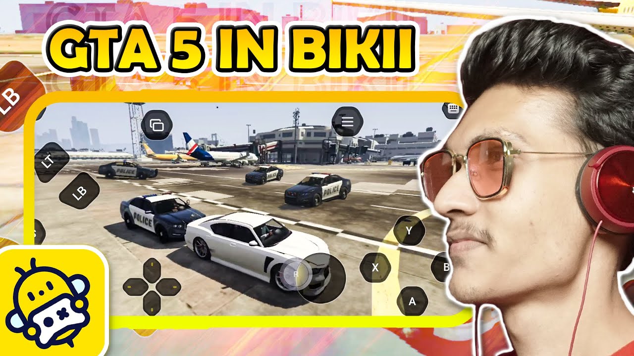 Bikii Cloud Game GTA 5 | How to Play GTA 5 in MOBILE - 15 MINUTES FREE ...