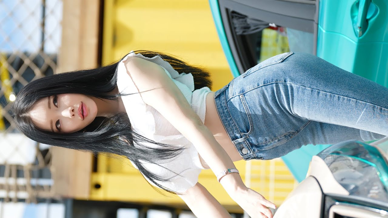 모델 김시후 (Model Kim Sihoo) - 레이싱모델 올스타 모터쇼 직캠 (22.06.06) - YouTube