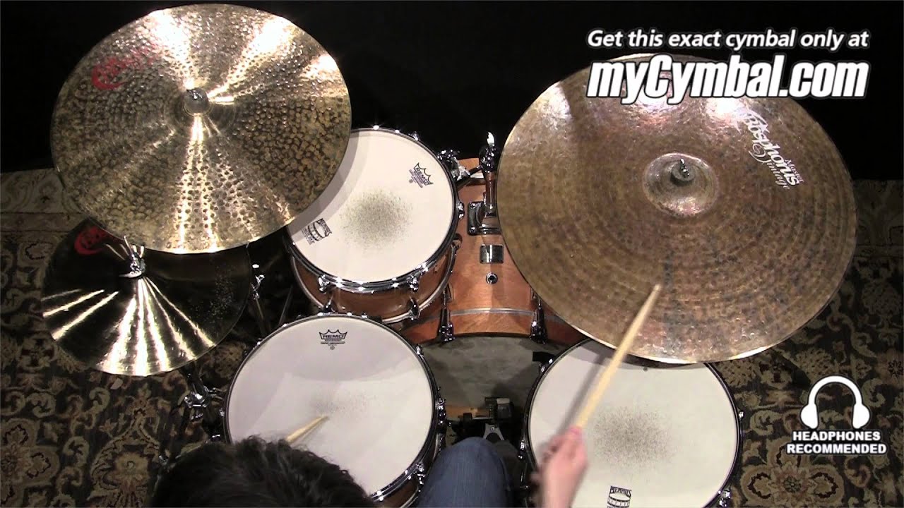 Bosphorus 26" Master Vintage Ride Cymbal (MV26R-1031414H) - YouTube