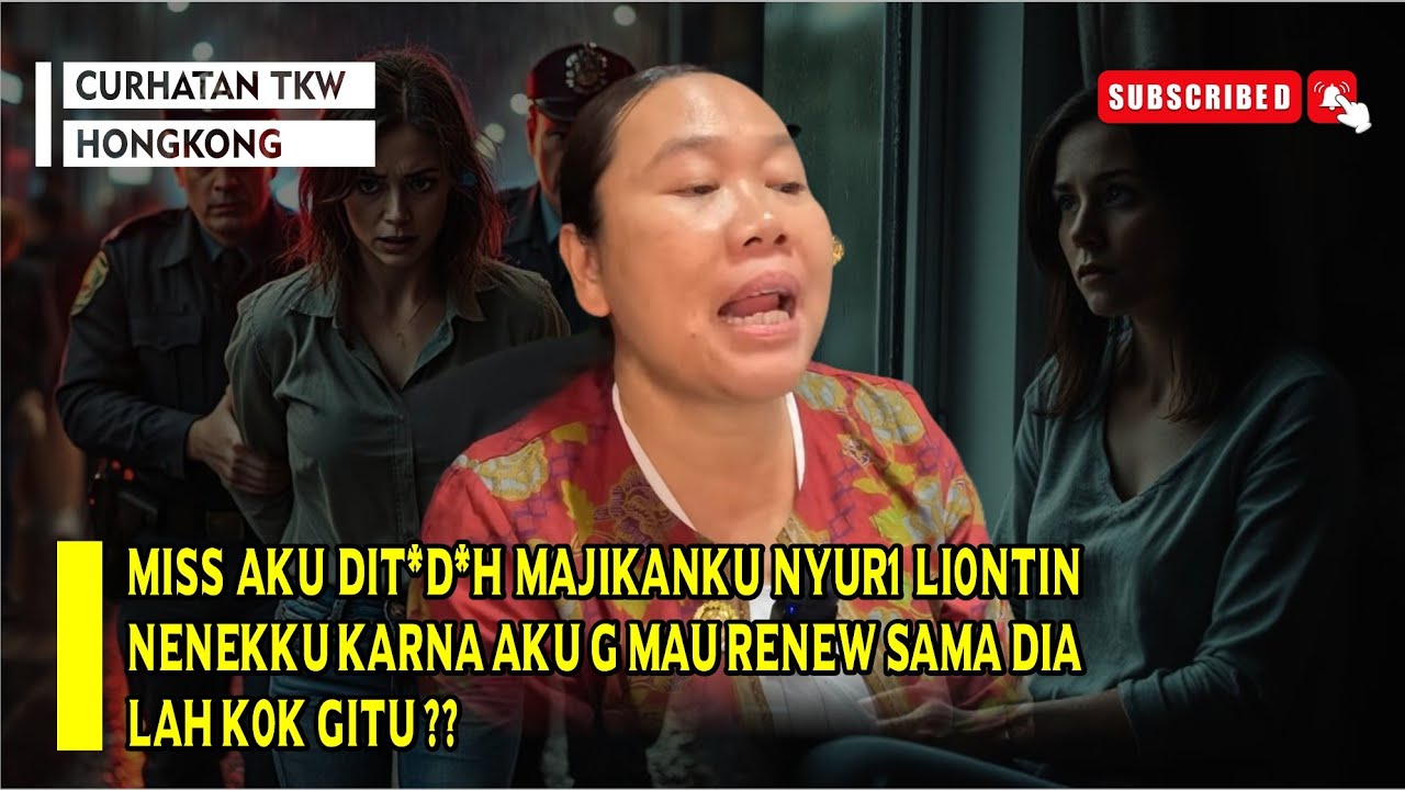 MISS AKU DIT*D*H MAJIKANKU NYUR1 LI0NTIN NENEKKU KARNA AKU G MAU RENEW SAMA DIA, LAH K0K GITU ...