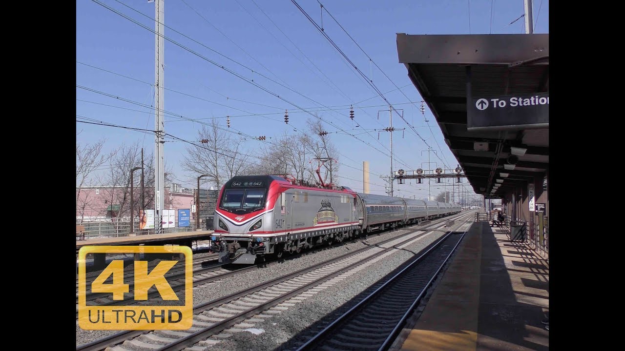 ⁴ᴷ Awesome, Fast, & Freight Trains Through Union County - YouTube
