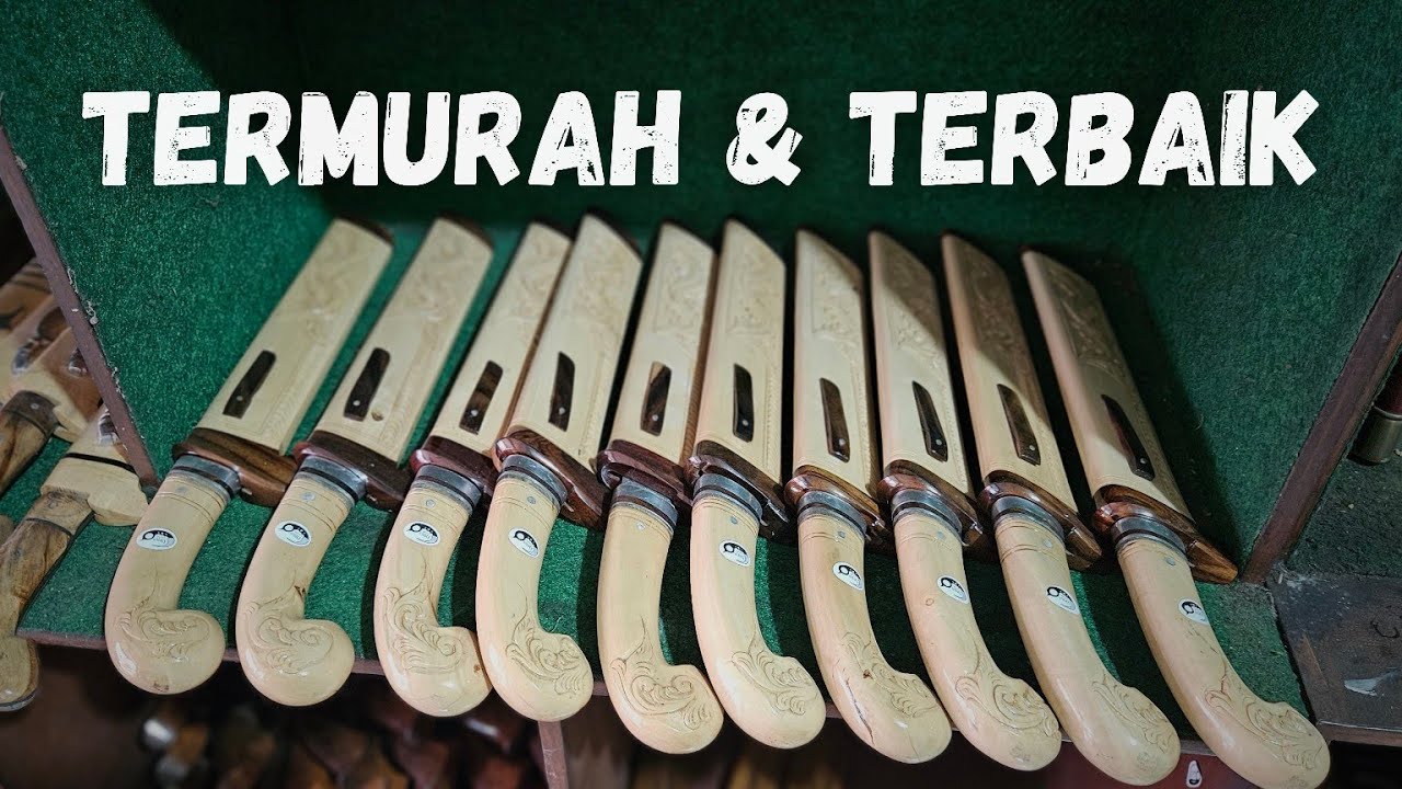 INI GOLOK KOPAK RAWING KAYU KOPI 30 CM - YouTube