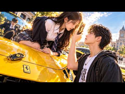 【Full Dub】The Campus Ice Queen Ignored Every Rich Heir, Then She Walked Straight to Me！😱 #drama
