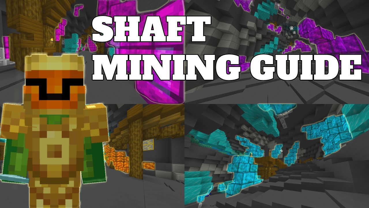 Shaft Mining Guide - Hypixel Skyblock - YouTube