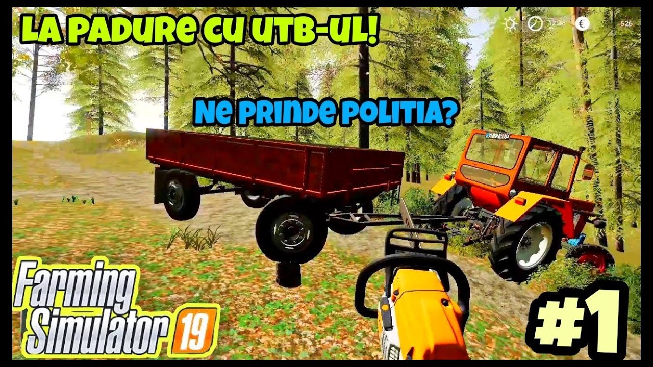 La padure cu UTB-ul ! // FS19 RP // DUMNESTI MAP // PARTEA 1 - YouTube