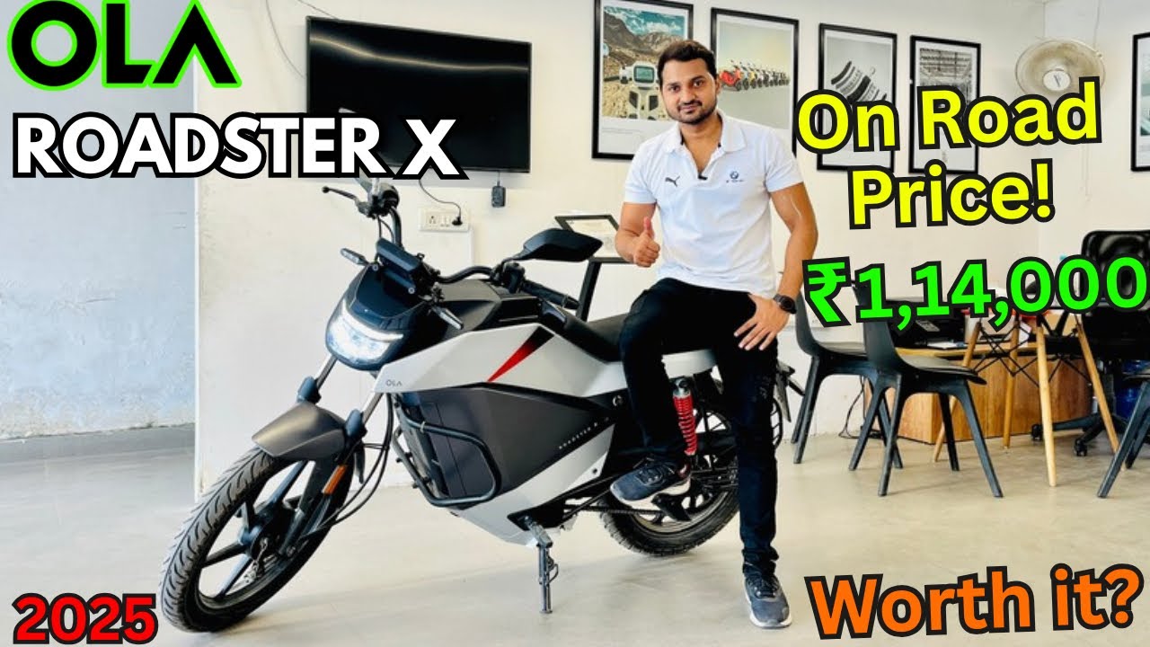 Ola Roadster is HERE! Full Walkaround + Features 🔥 - YouTube