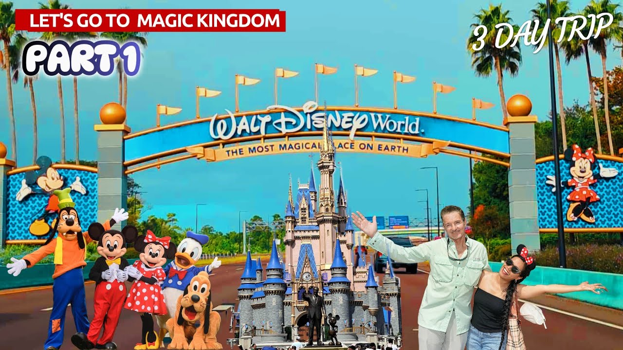 PART 1 MAGIC KINGDOM DISNEY WORLD ORLANDO LETS EXPLORE | WHAT TO SEE ...