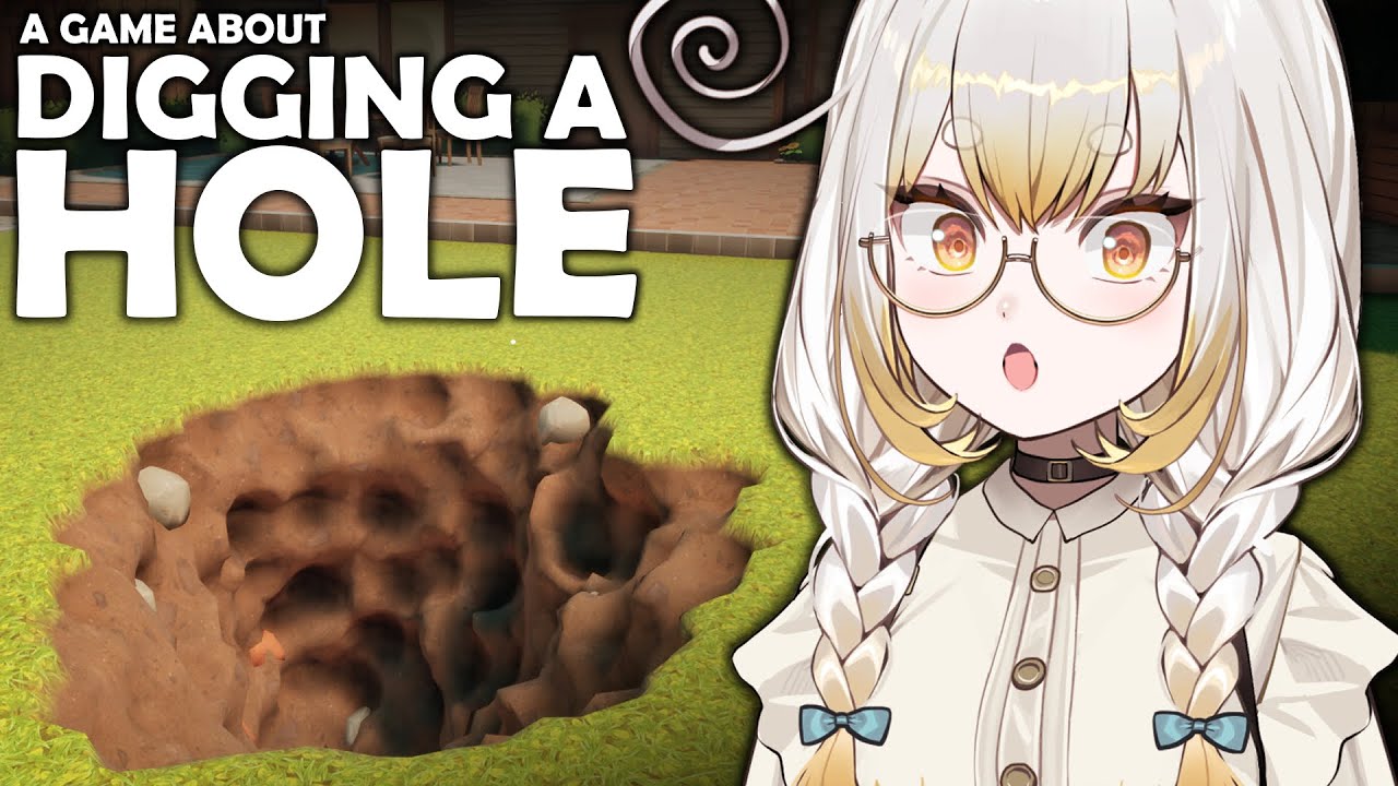 Let Me Dig!! I Want To Find Out What's At The Bottom!🕳️ 【A GAME ABOUT ...