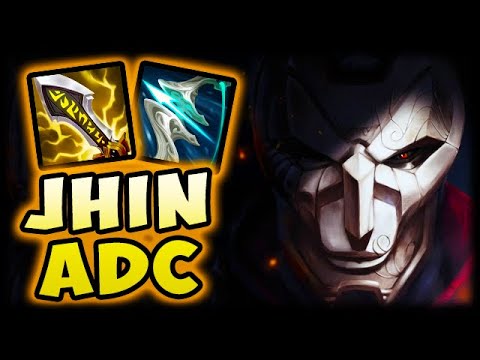 UTTER DOMINATION WITH JHIN ADC - YouTube