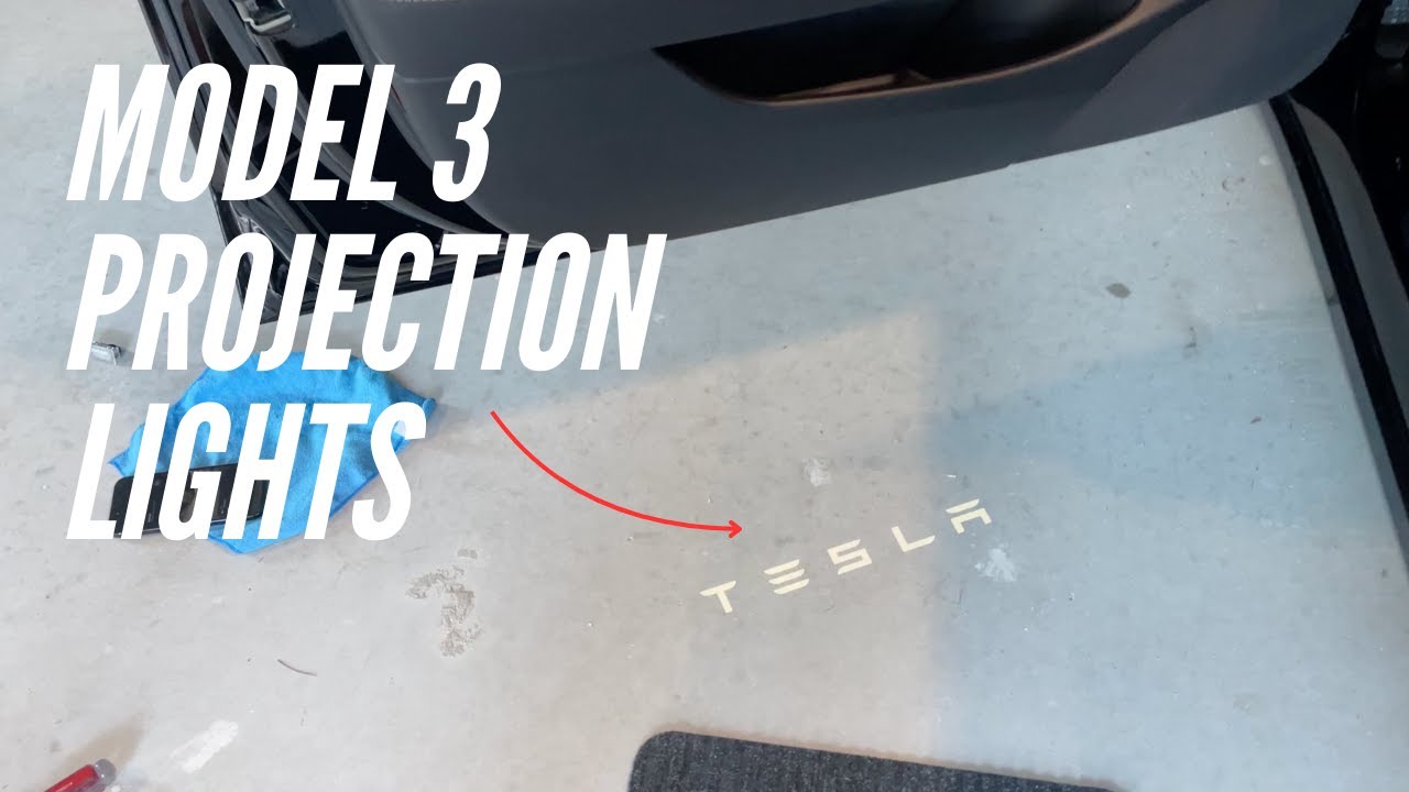 Crucial Tips And Review For Installing Model 3 Projection Lights! Must ...