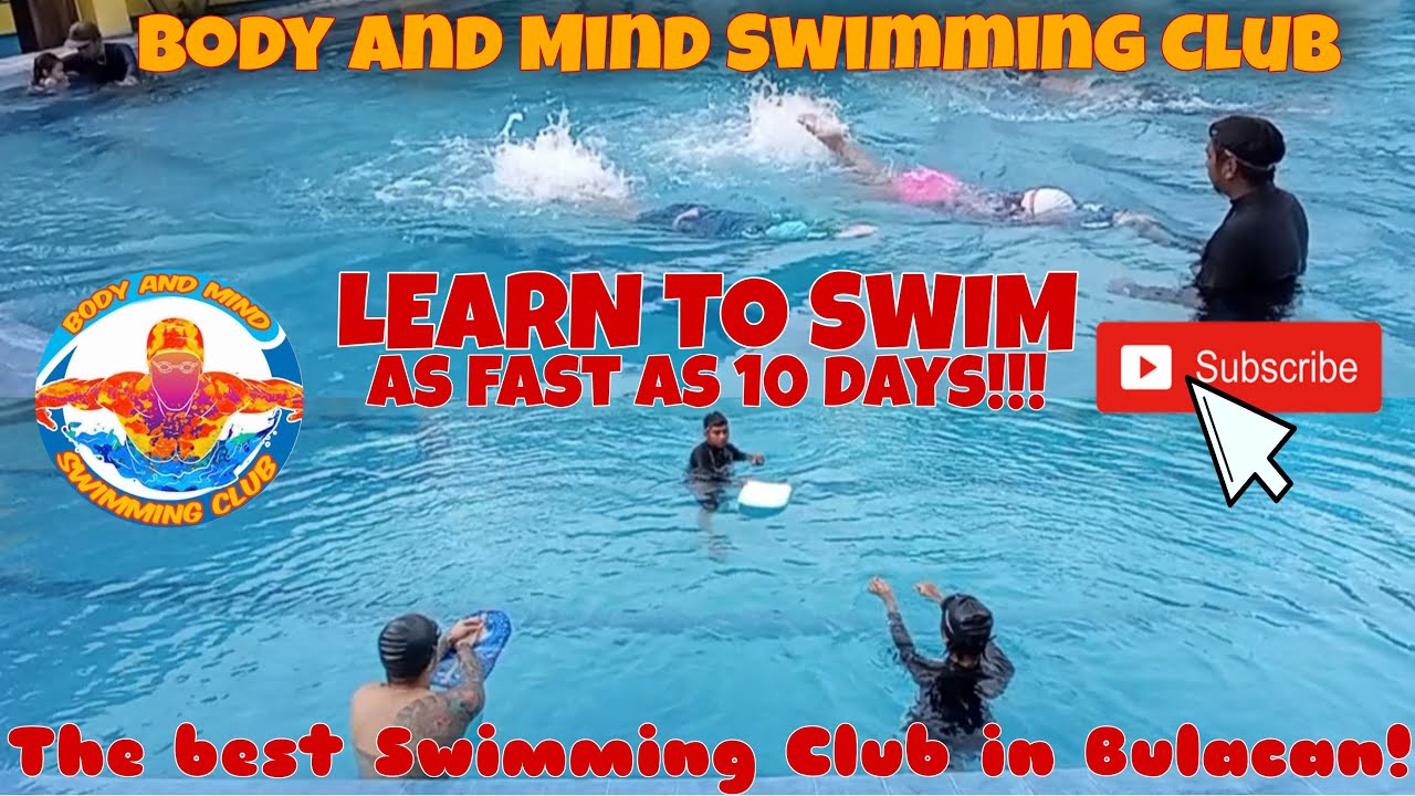 LEARN TO SWIM AS FAST AS 10 DAYS / BAMSclub / Swimming lesson / Body ...