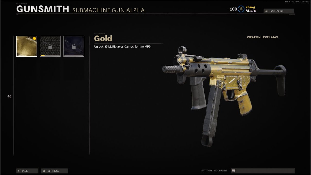 I Unlocked my First Gold Gun in Call of Duty Cold War!😍 - YouTube