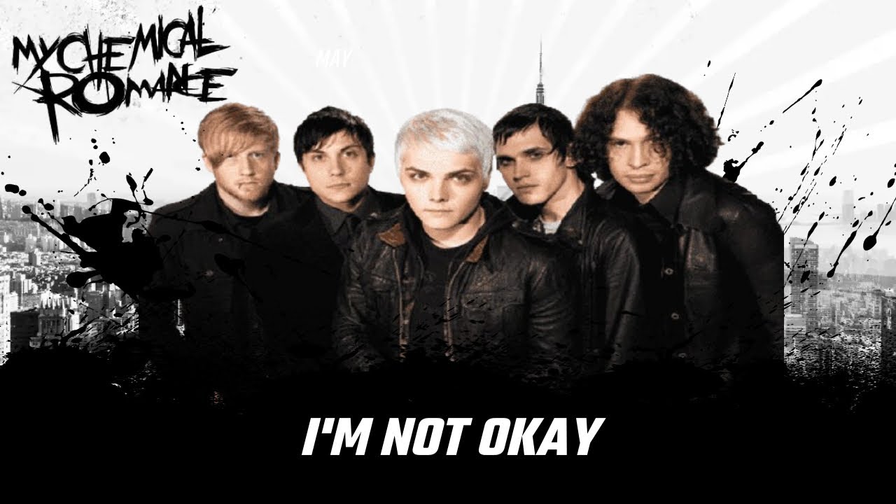 My Chemical Romance (MCR) : I'm Not Okay - Real Drum Cover - YouTube