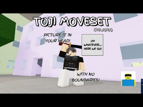 Toji Moveset (Rework) || Jujutsu Shenanigans Skill Builder || Roblox ...