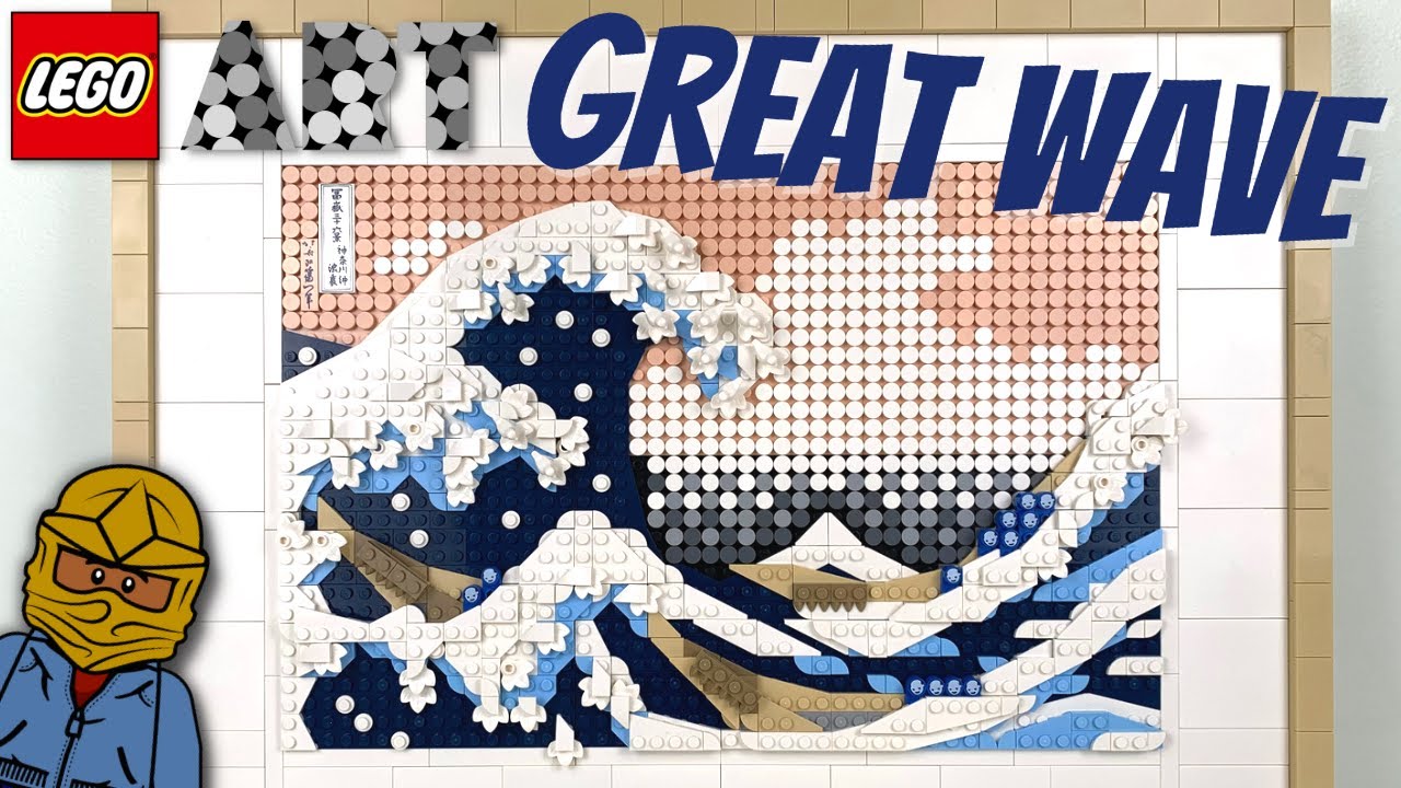 Great Build, Beautiful Artwork: LEGO Art 31208 Hokusai - The Great Wave ...