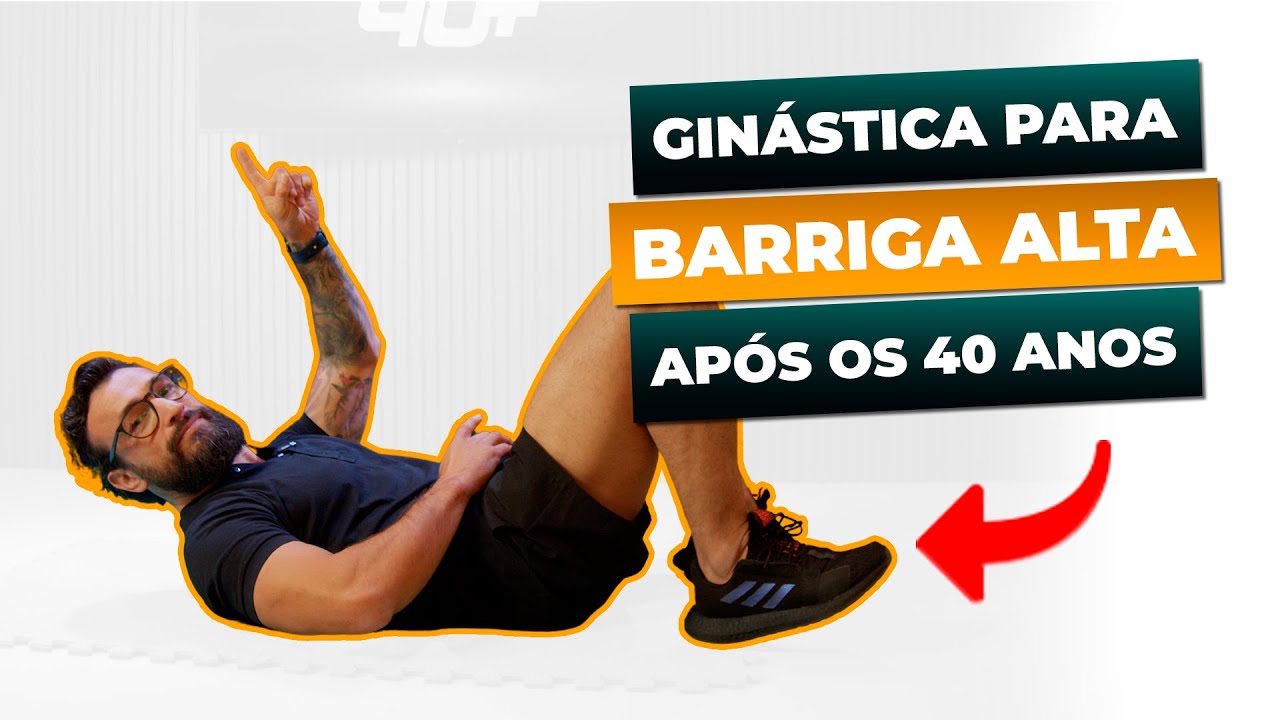 EXERCÍCIO FÁCIL PARA ESTÔMAGO ALTO | Ginástica para Barriga Alta I ...