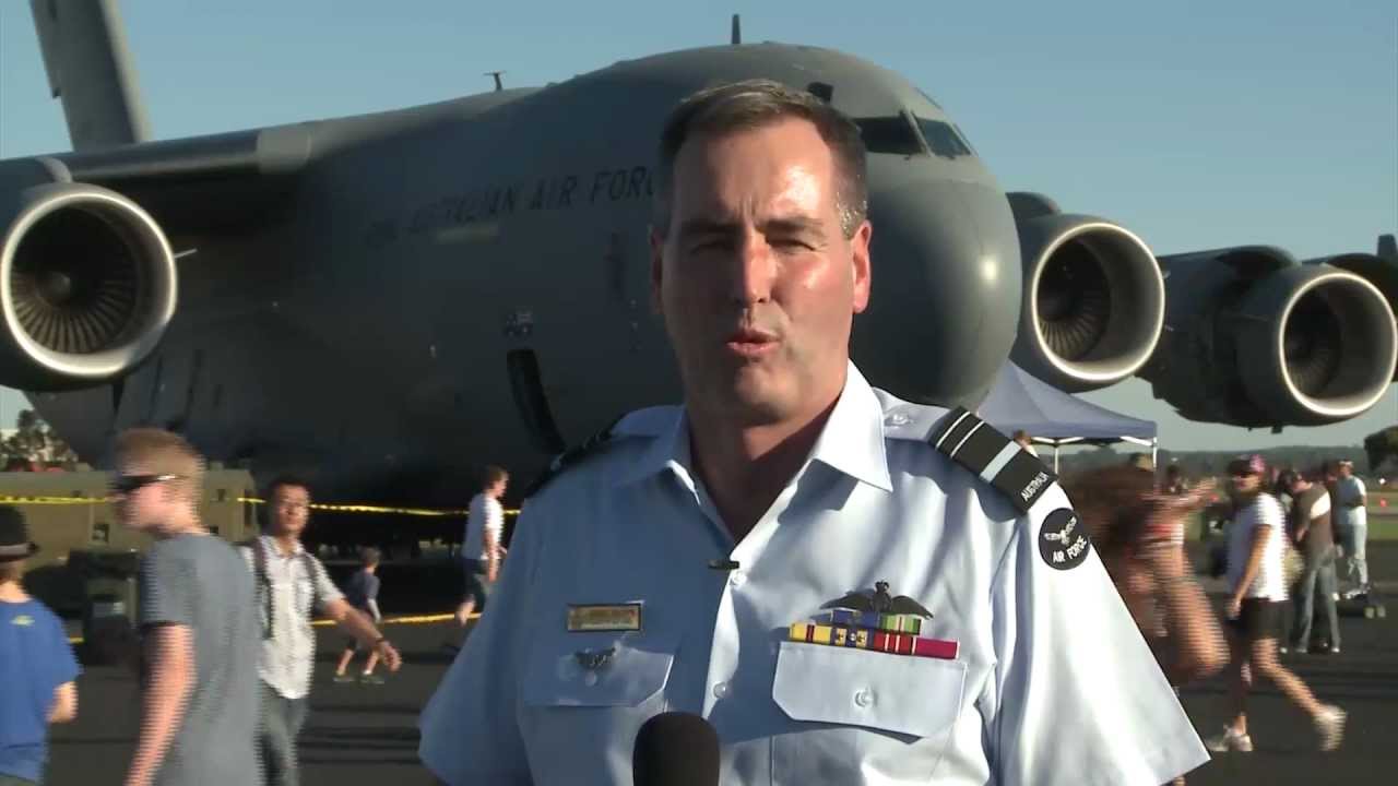 Chief of Air Force at the Defence Air Show RAAF Pearce - YouTube