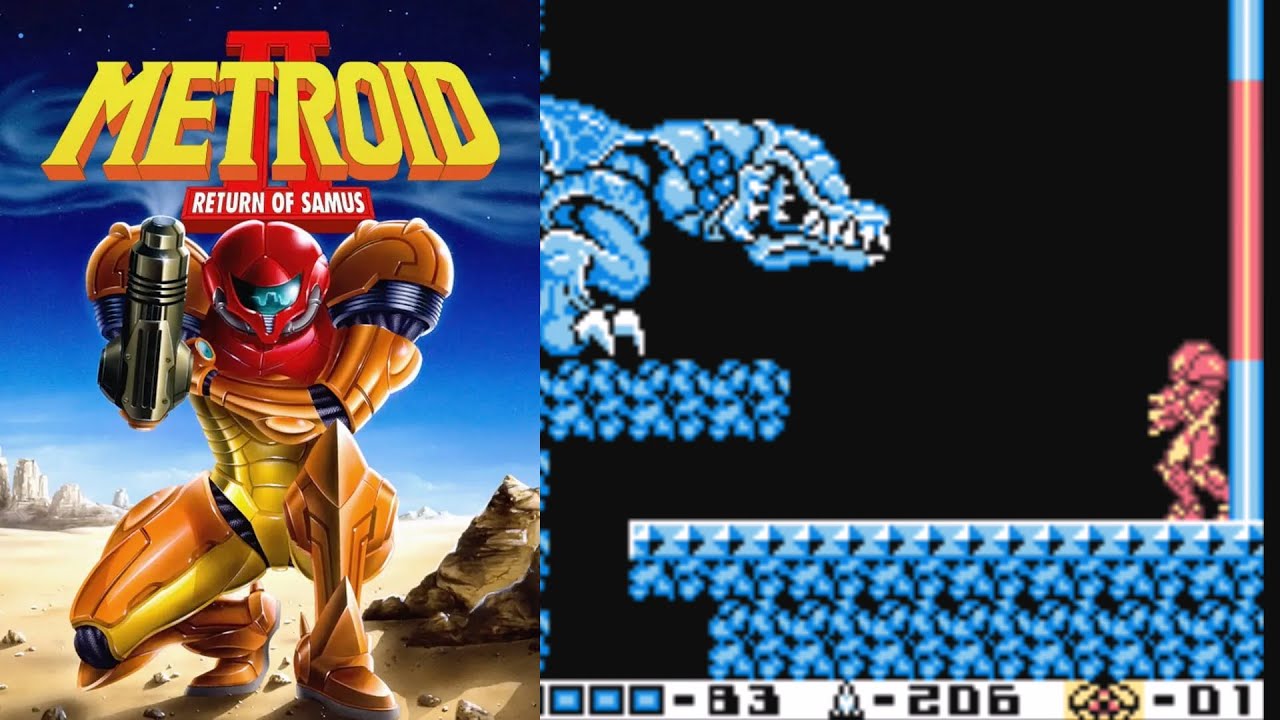 Metroid II - Return of Samus - Gameboy - Playthrough Finale - YouTube