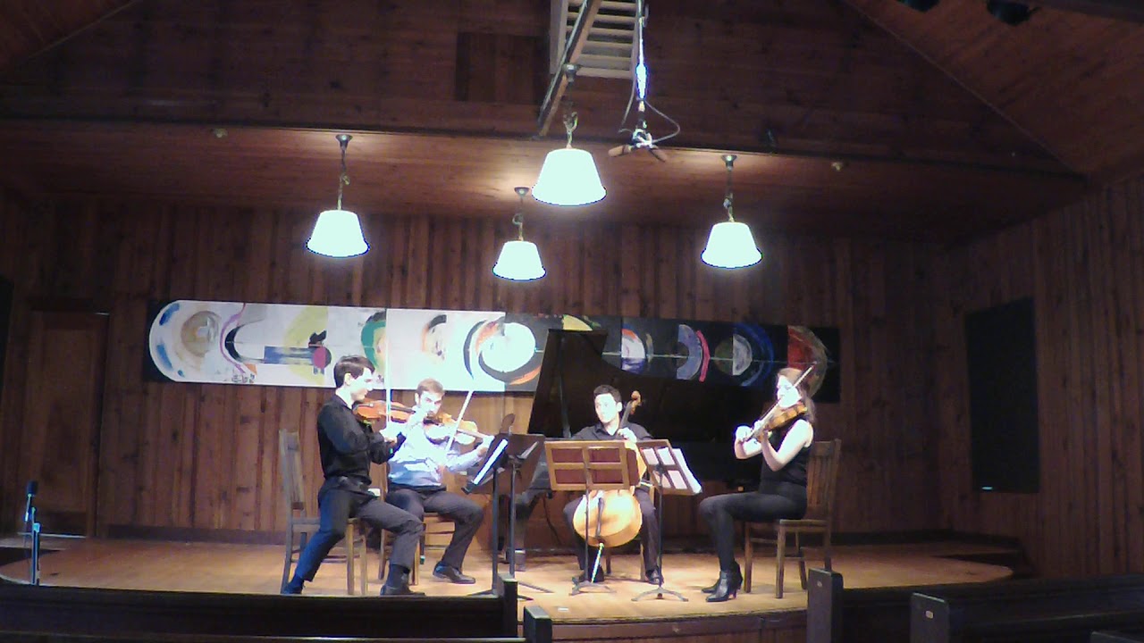 Shostakovich String Quartet No. 3 - 2019 08 25 Julian Shively (19) and ...