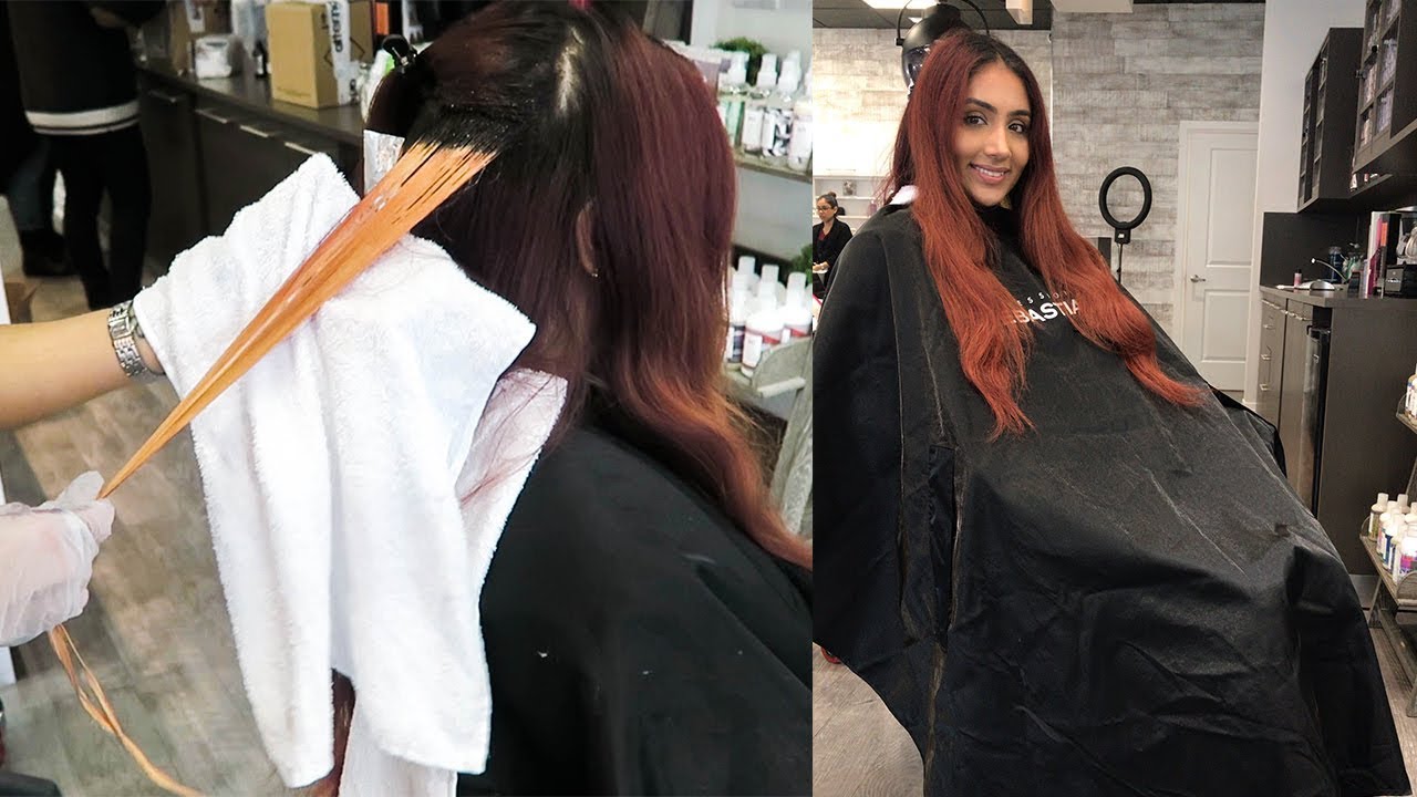 Testing Out The New Color For My Hair - YouTube