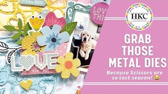 LET’S MAKE A STAMPED SNOWFLAKE WREATH | MISS. CARRIE | DECEMBER 2023 KITS - YouTube