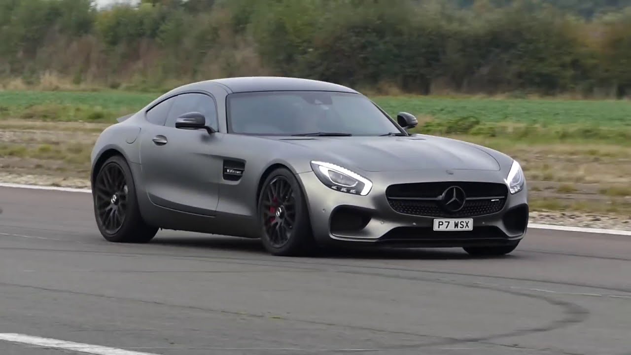 Mercedes-Benz AMG GT Sound & Drift !!! - YouTube