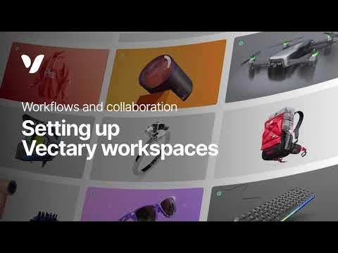 Setting up workspaces for teams in Vectary - YouTube