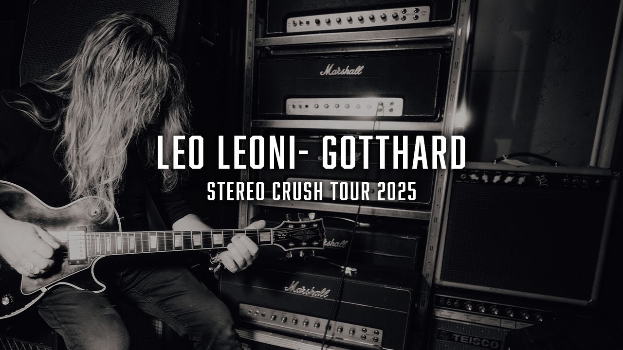 Gotthard - Leo Leoni Stereo Crush Tour Prep 2025 - YouTube
