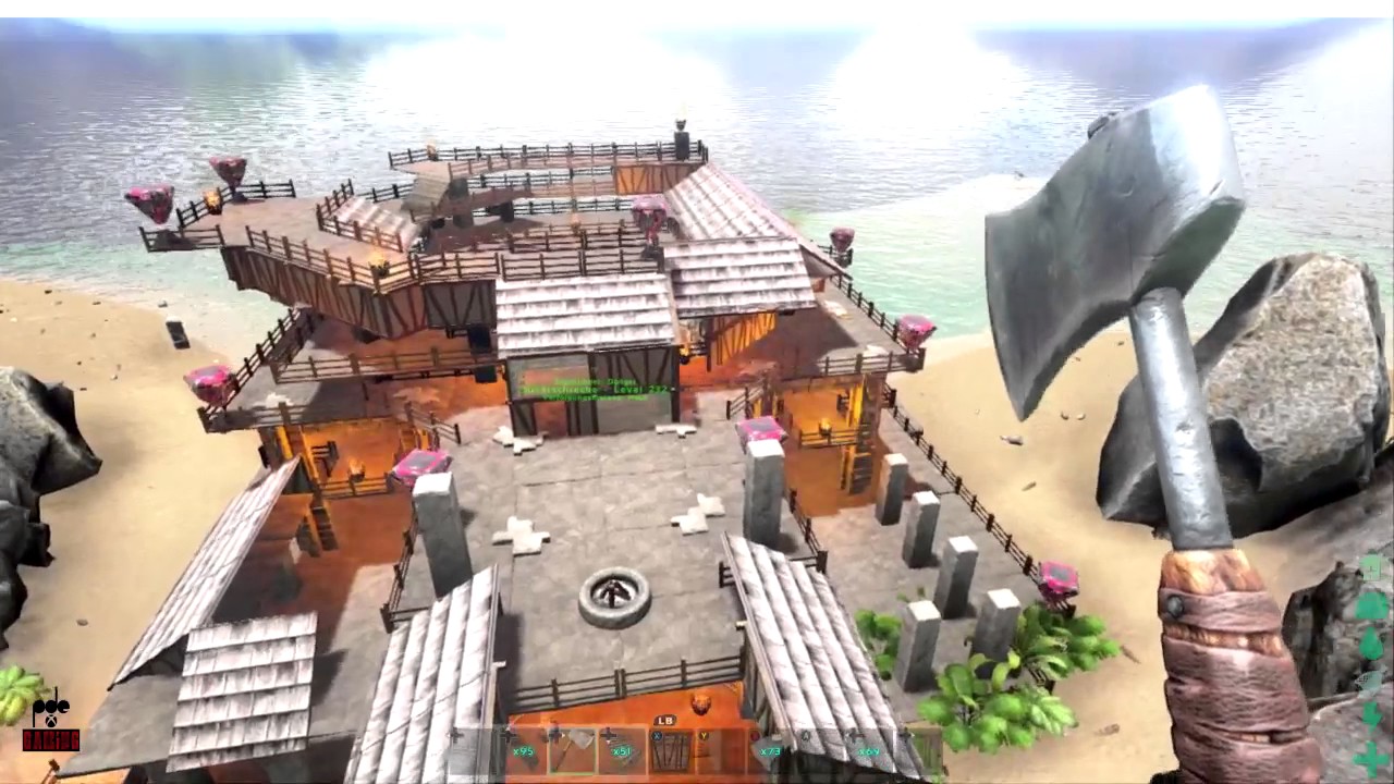 Ark Survival Evolved Arena build #3 - YouTube