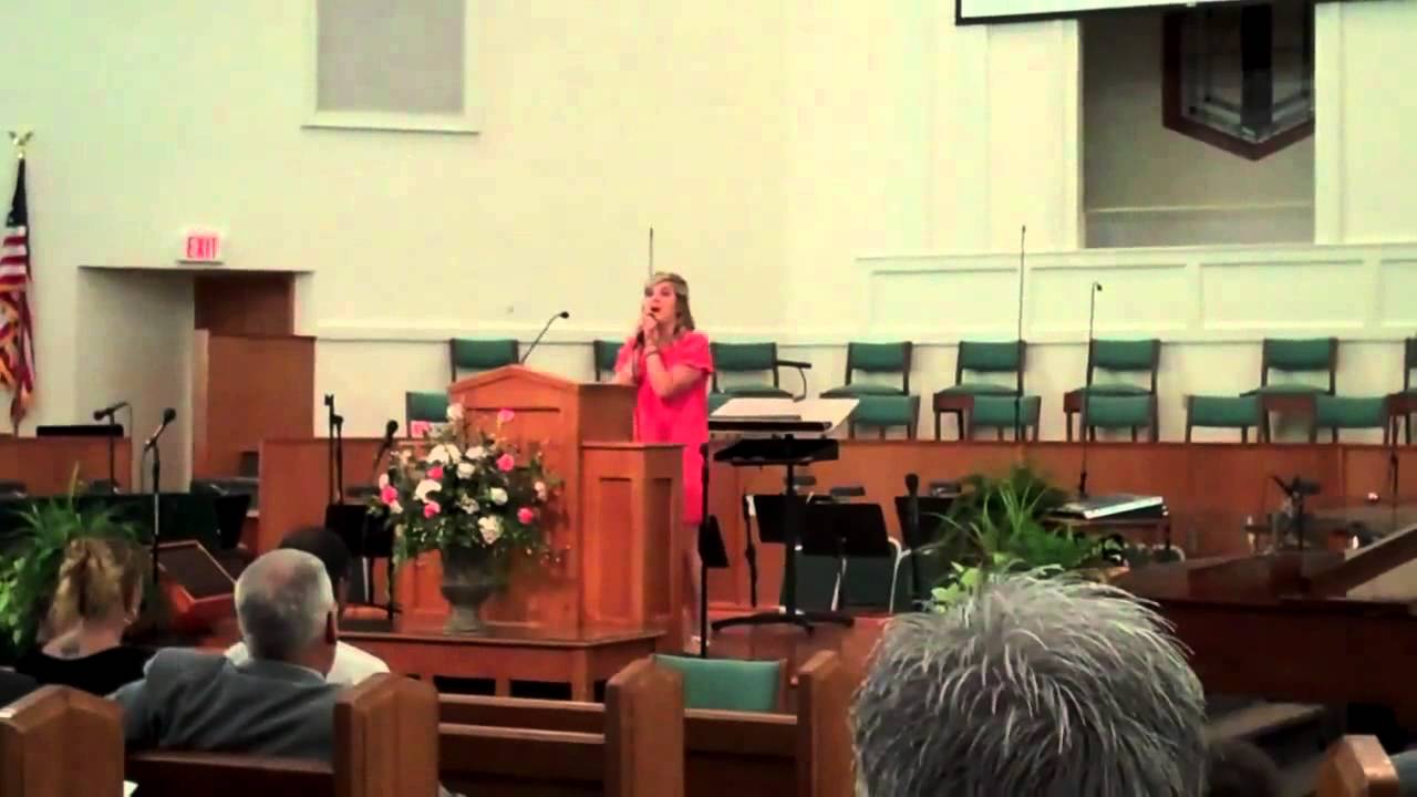 Aimee Garner sings I WILL RISE - YouTube