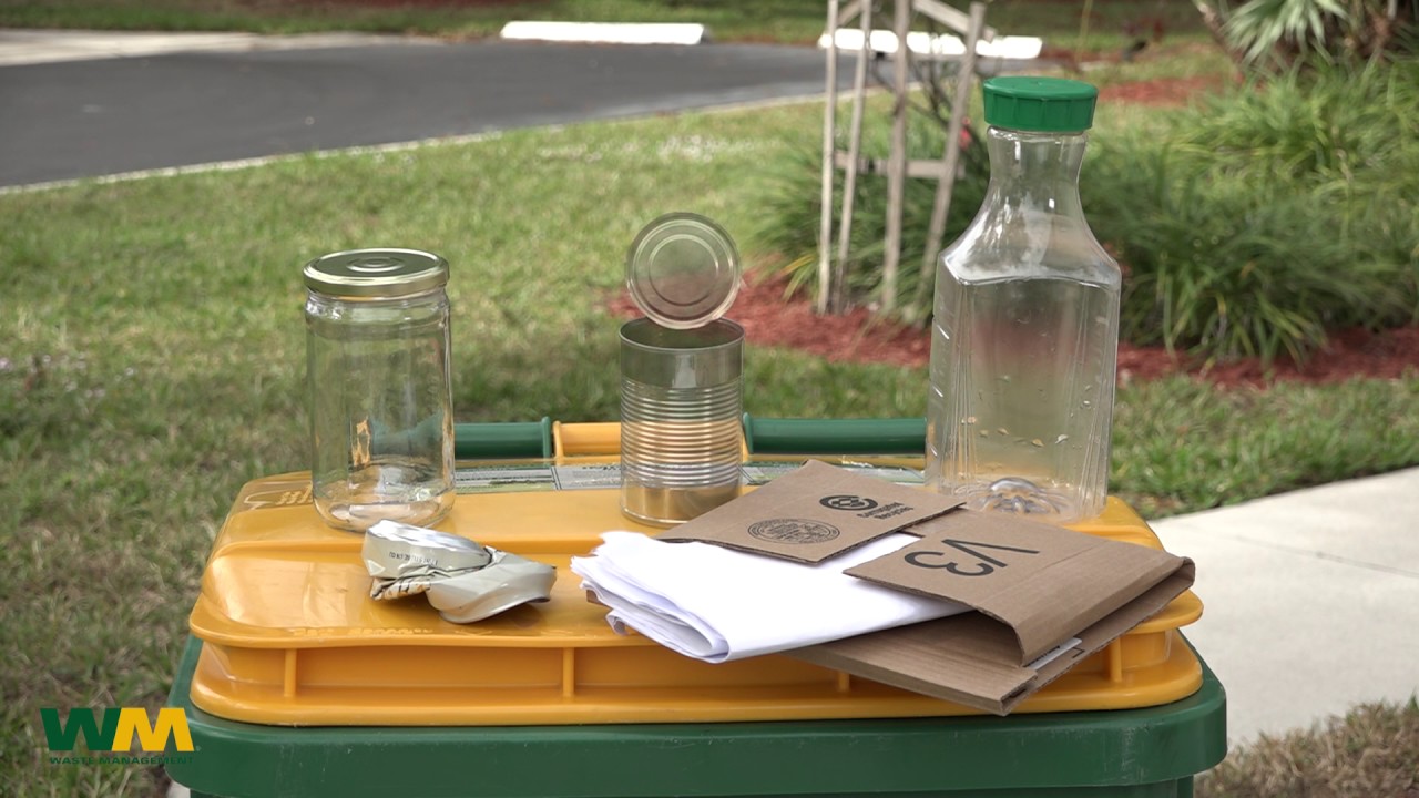 Collier County Waste Management Residential Recycle Right - YouTube