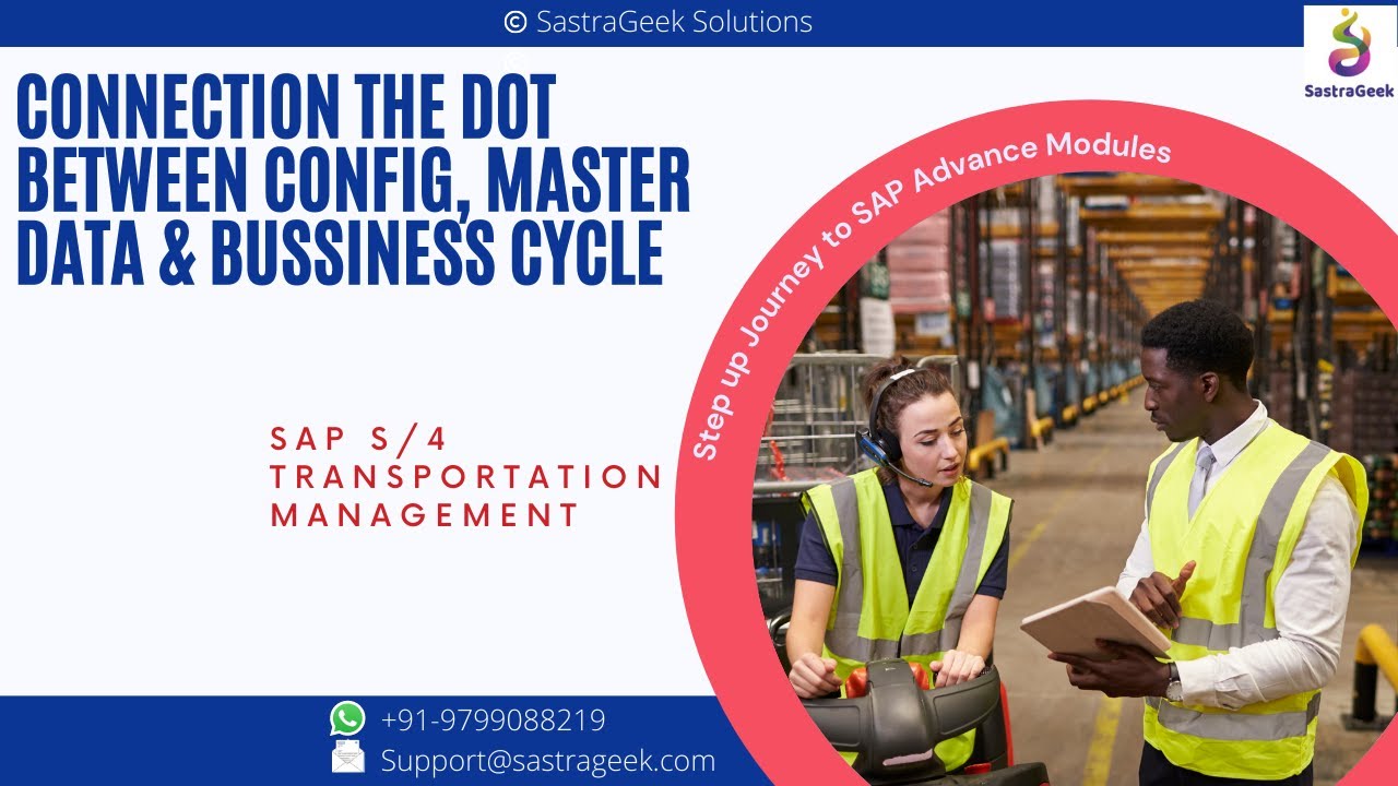 Connection the dot between config, master data and business cycle - YouTube