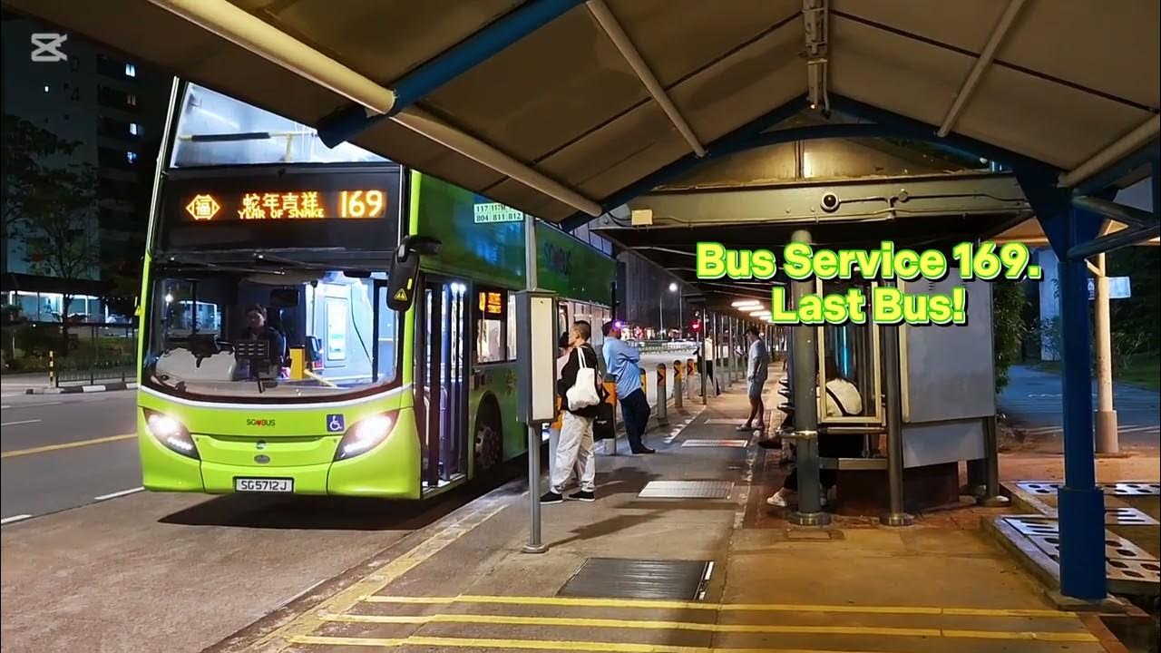 SG5712J Sv 169. Depart Yishun Blk 154. Enviro500 MMC Euro 5 (Batch 2) DD Bus. SG ️BUS. 26/01/25 ...
