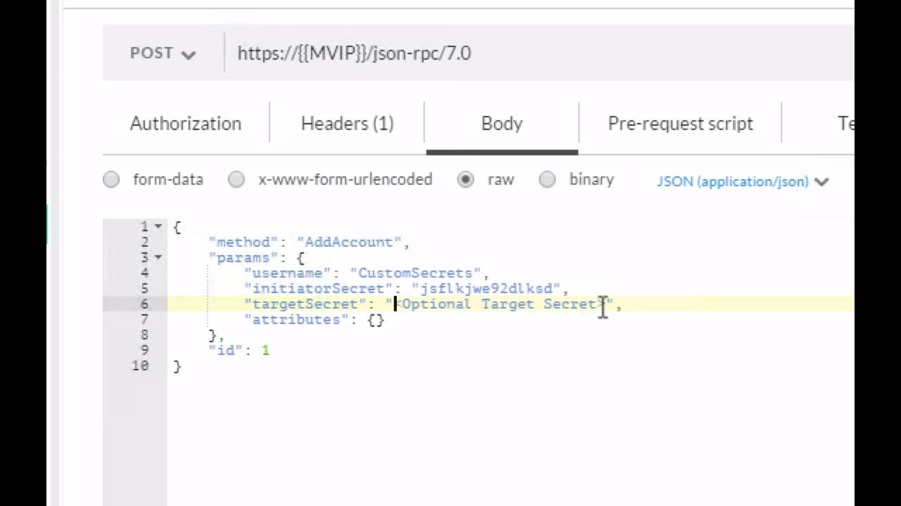 Creating SolidFire Objects with Postman - YouTube
