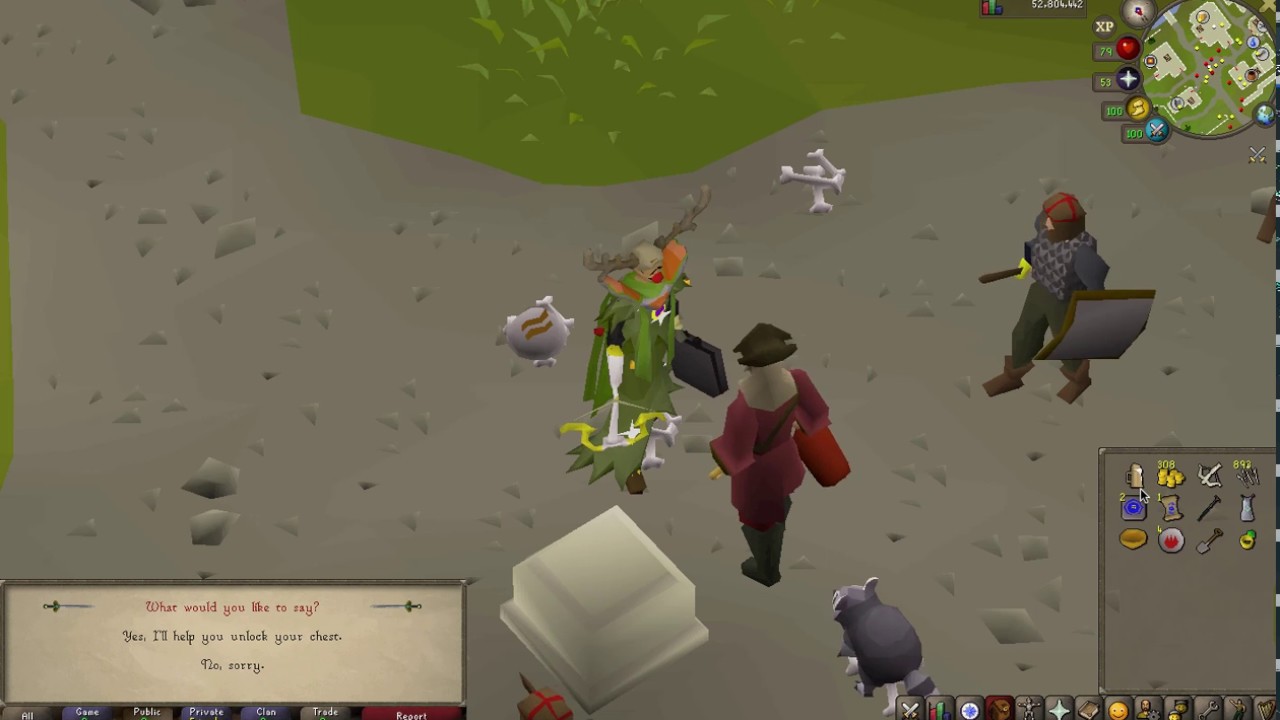 Old School Runescape "Pirate" Random Event - YouTube