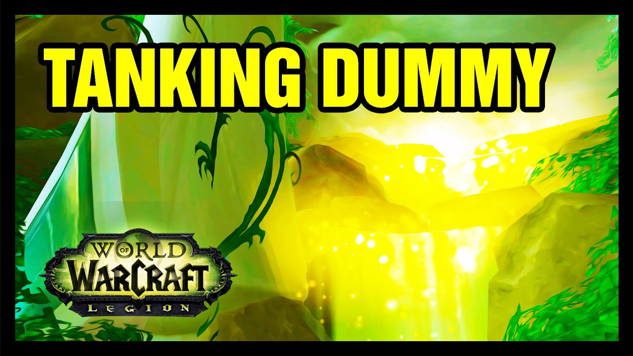 Tanking Dummy Location Monk Order Hall - YouTube