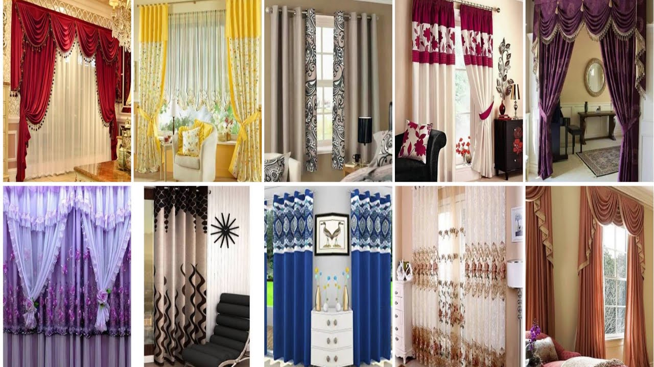 নিউ স্টাইলিশ পর্দার ডিজাইন ২০২০ || curtains design 2020 - YouTube