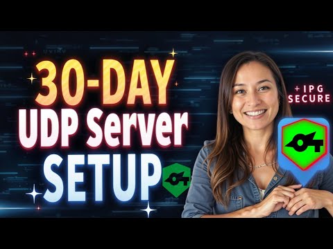Create 30-Day Premium UDP Request Server & Setup on SocksIP Tunnel VPN - YouTube
