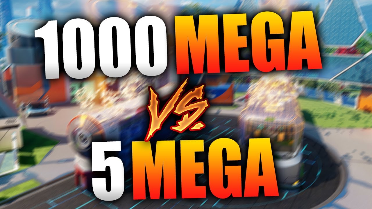 1000 MEGA vs 5 MEGA vs HOST !! - YouTube