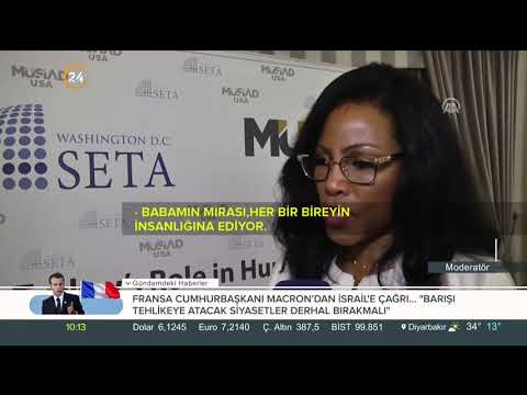 Malcolm X'in kızı Erdoğan'ı babasına benzetti