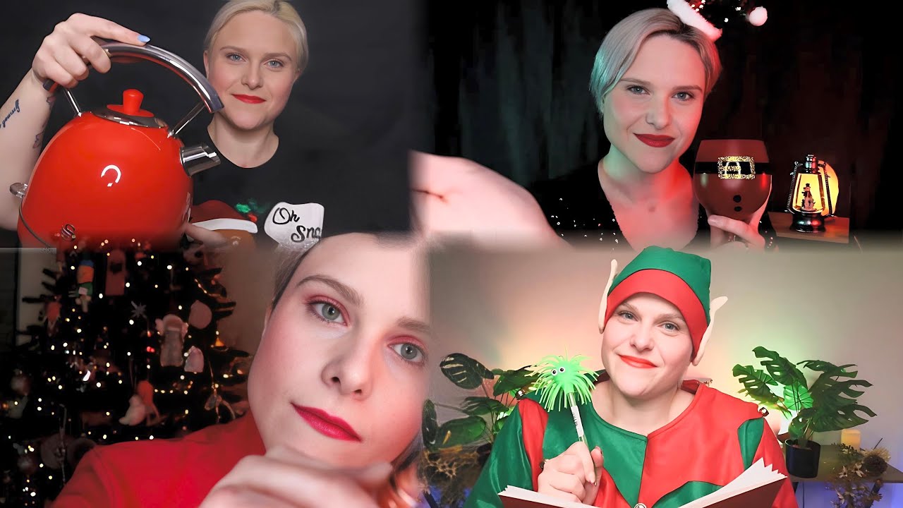 2 Hours Of ASMR Christmas Magic - YouTube