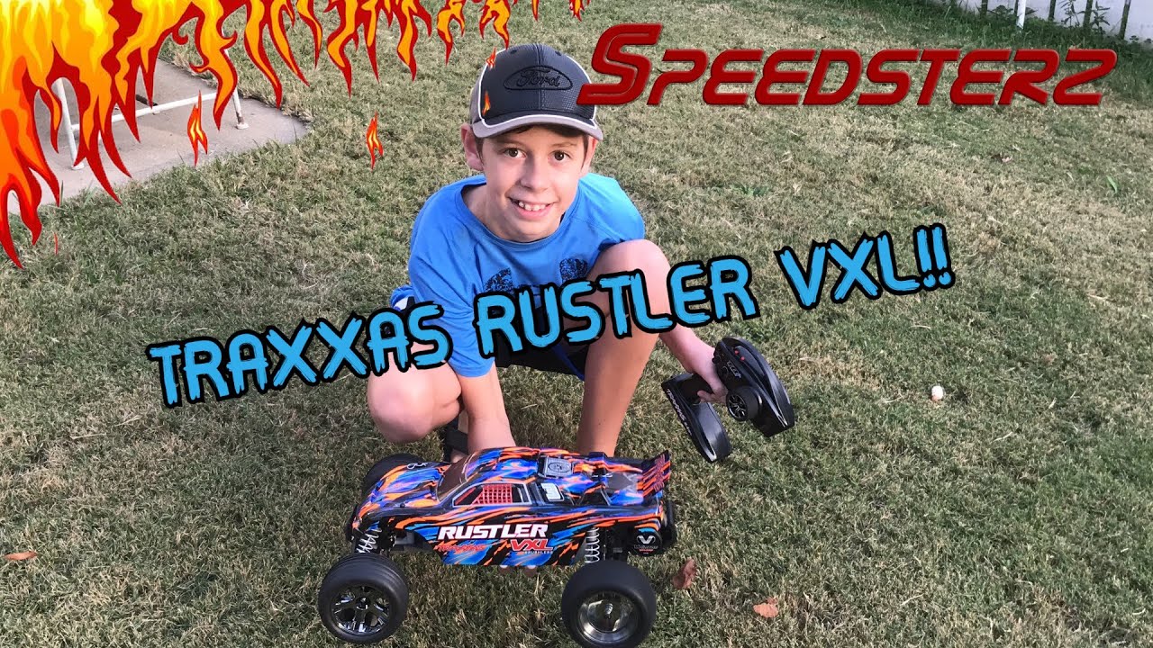 Traxxas Rustler 2wd VXL UNBOXING and FIRST RUN! - YouTube