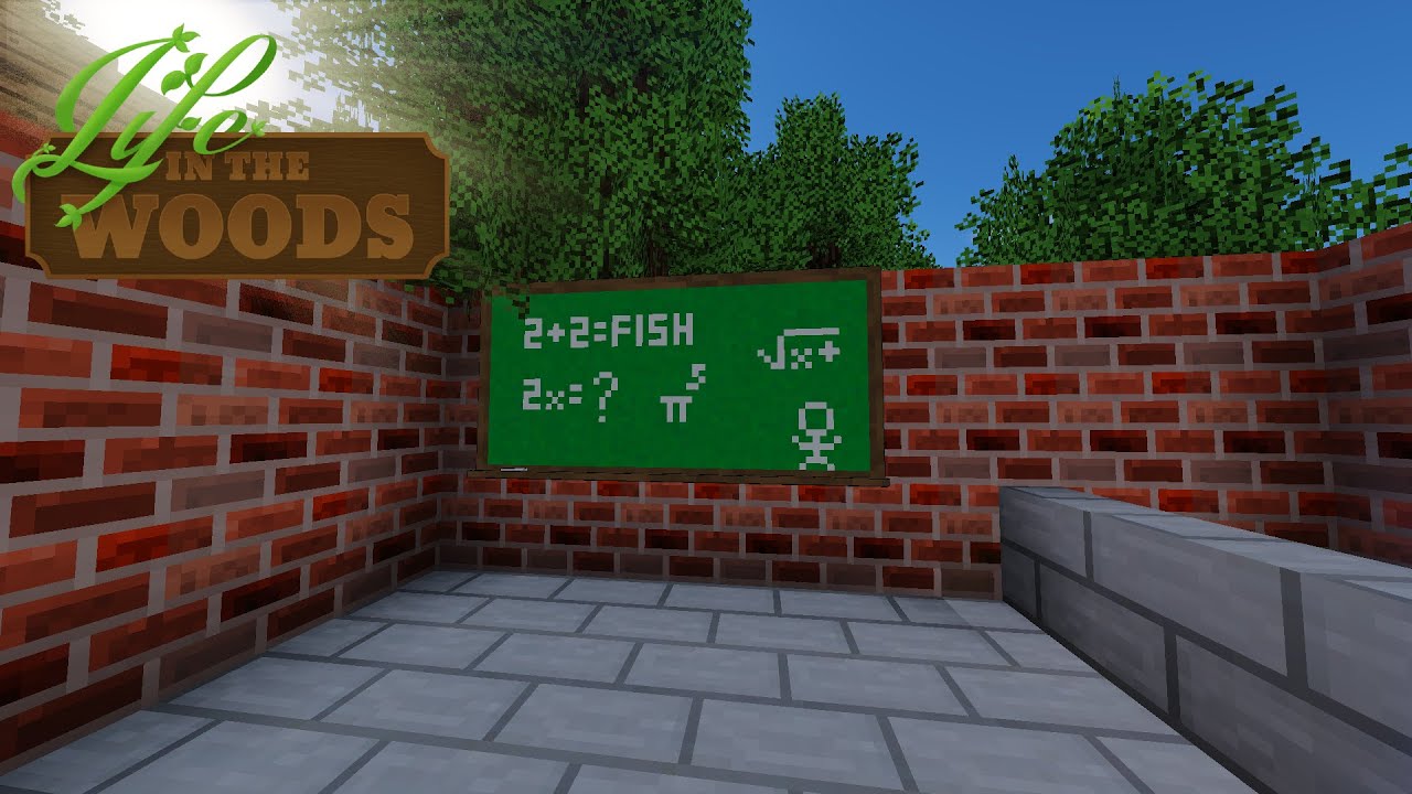 Life In The Woods #503 - 2 + 2 = Fish - Minecraft Let's Play - YouTube