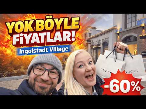 Almanya’da Outlet Alışveriş Gezisi 🇩🇪🛍️ | Ingolstadt Village Fiyatları Şok Etti!