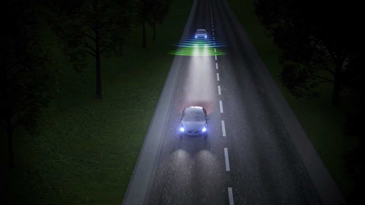 Active High Beam Control - YouTube