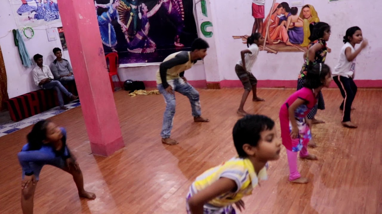 dance class with my student - YouTube